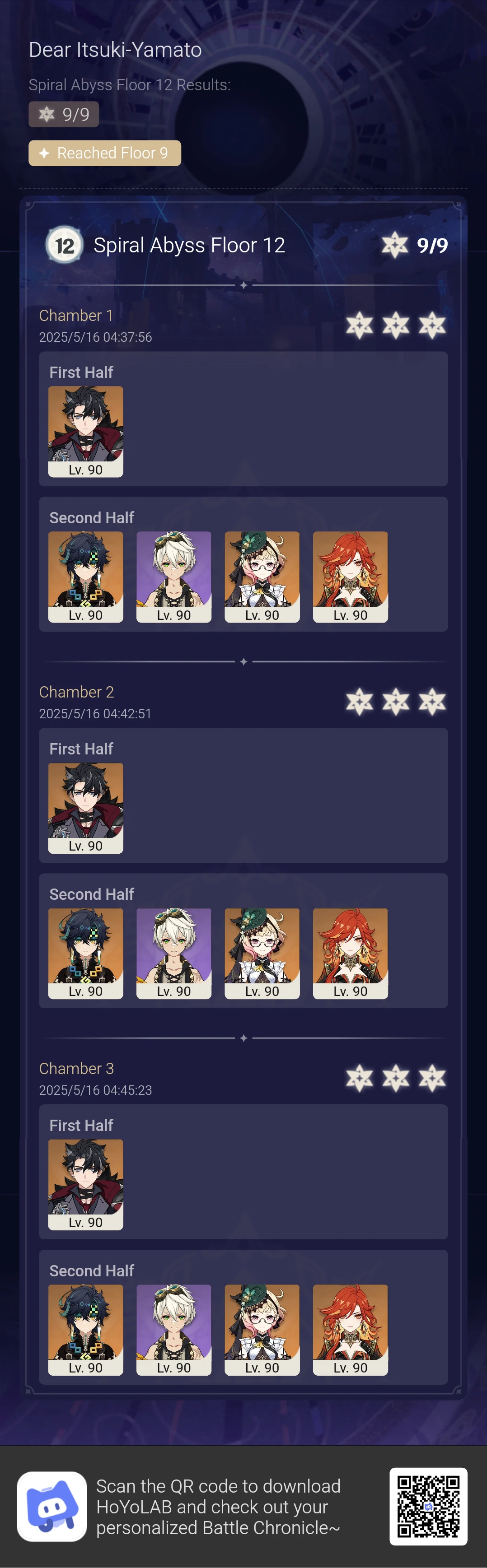 Abyss 5.6. Genshin Impact | HoYoLAB