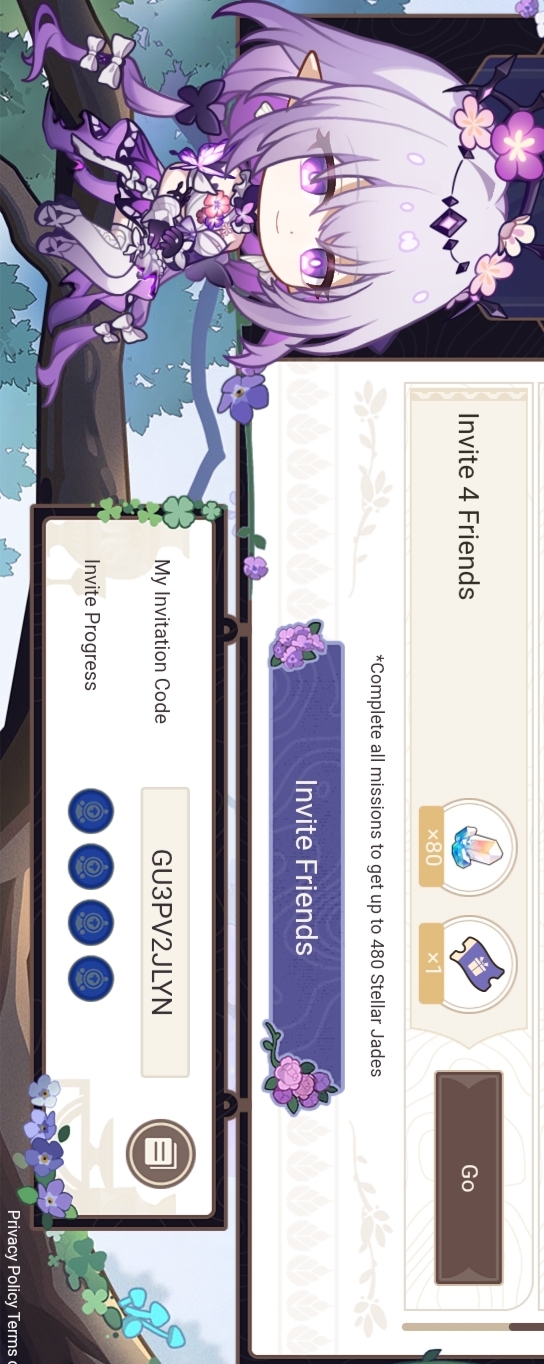 Invitation code Honkai: Star Rail | HoYoLAB