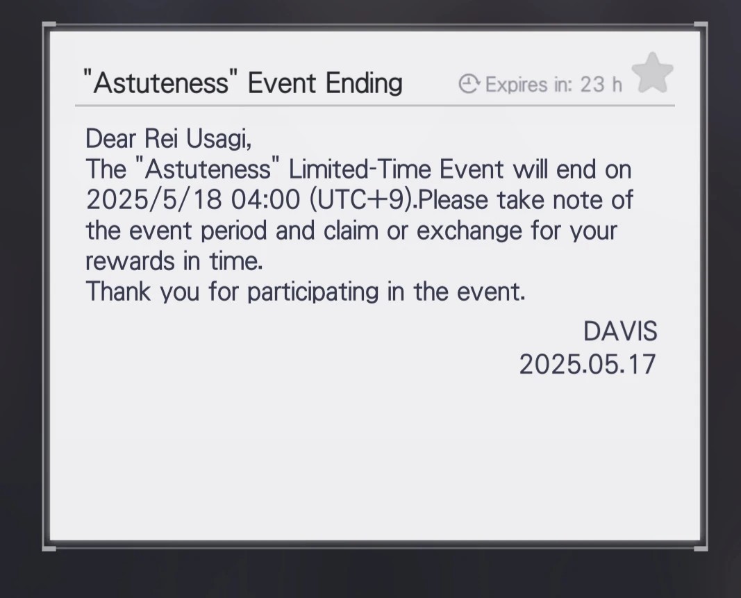 Warning ⚠️ Event Ending in 10 hrs Tears of Themis | HoYoLAB