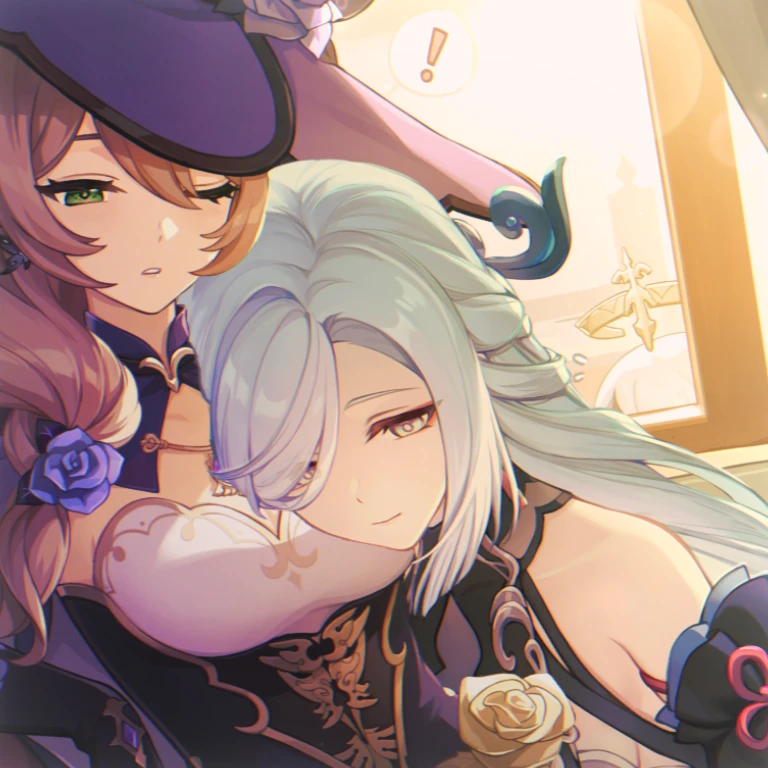 YeLuc & ShenSa Mashups! 🐦‍🔥🔷/⏳ ️ Genshin Impact | HoYoLAB