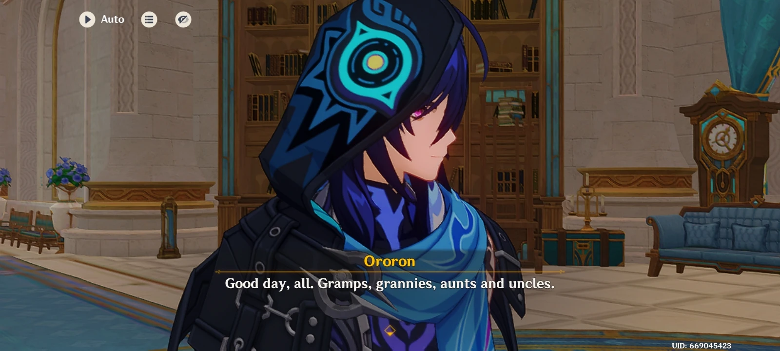 Aether with his grandson (⁠≧⁠ ⁠≦⁠) Genshin Impact | HoYoLAB