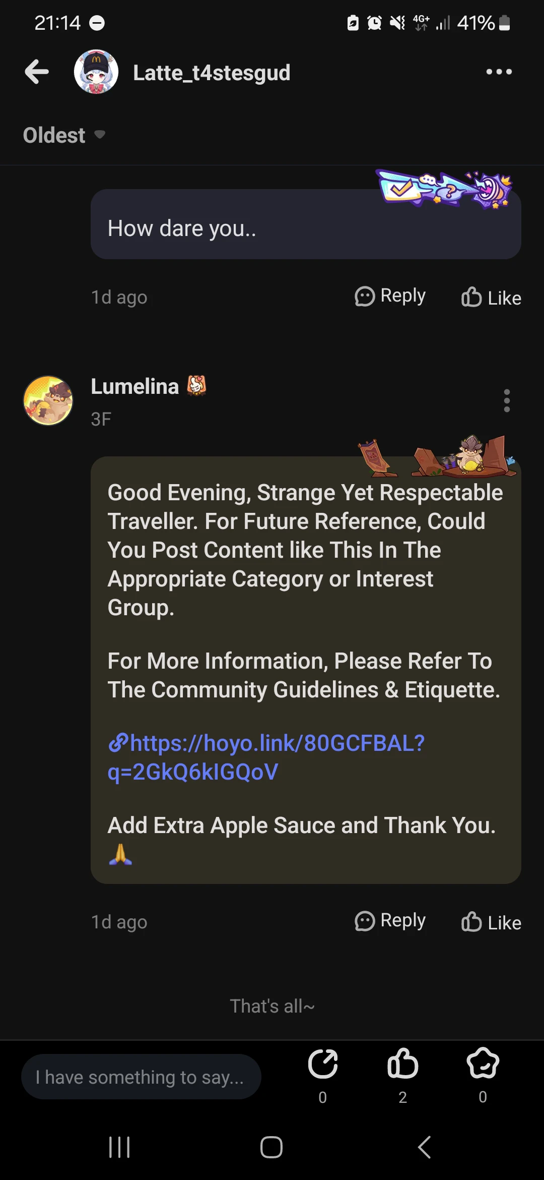 omg ig this bot invasion aint over yet BEWARE YALL BEWARE!!!!!! Genshin Impact | HoYoLAB