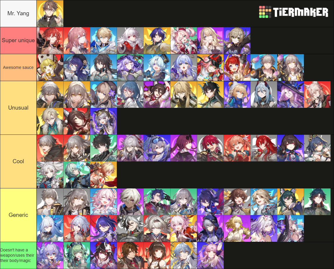 Hsr weapons ranked based on coolness Honkai: Star Rail | HoYoLAB