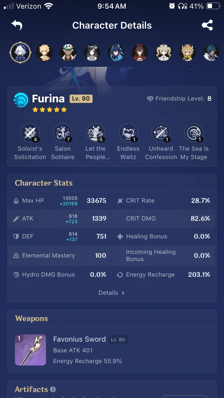 Furina build Genshin Impact | HoYoLAB