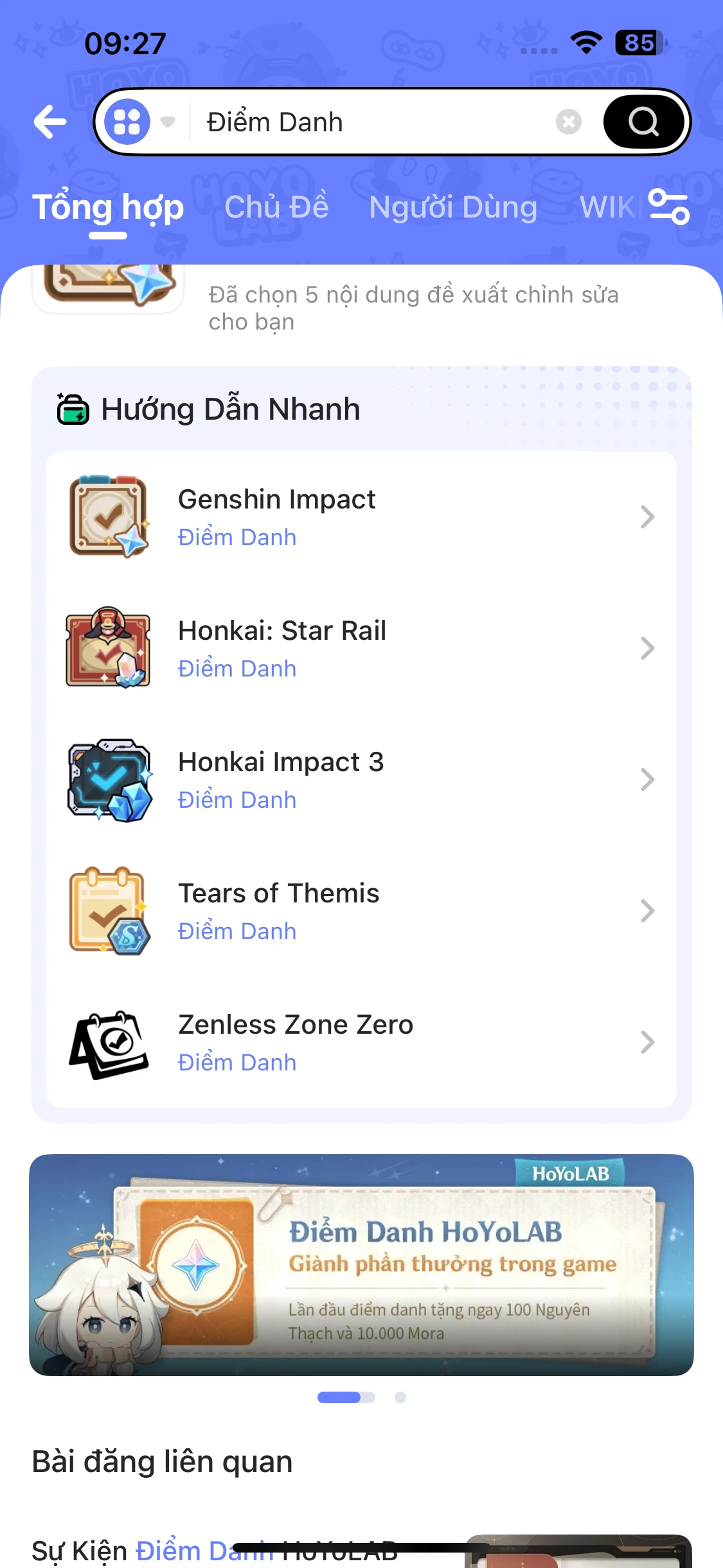 Sao Khokng điểm danh được vậy Genshin Impact | HoYoLAB