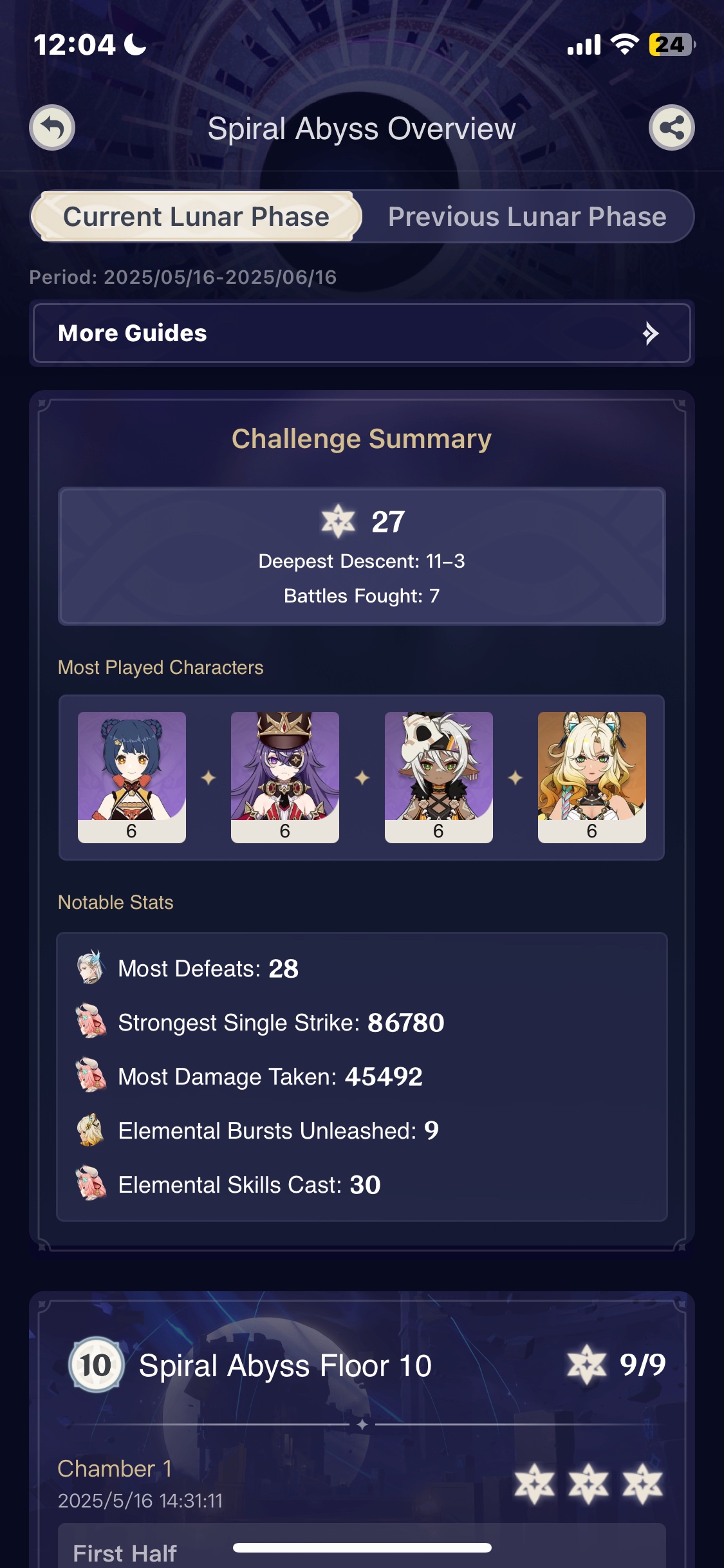 Help with Spiral Abyss Genshin Impact | HoYoLAB