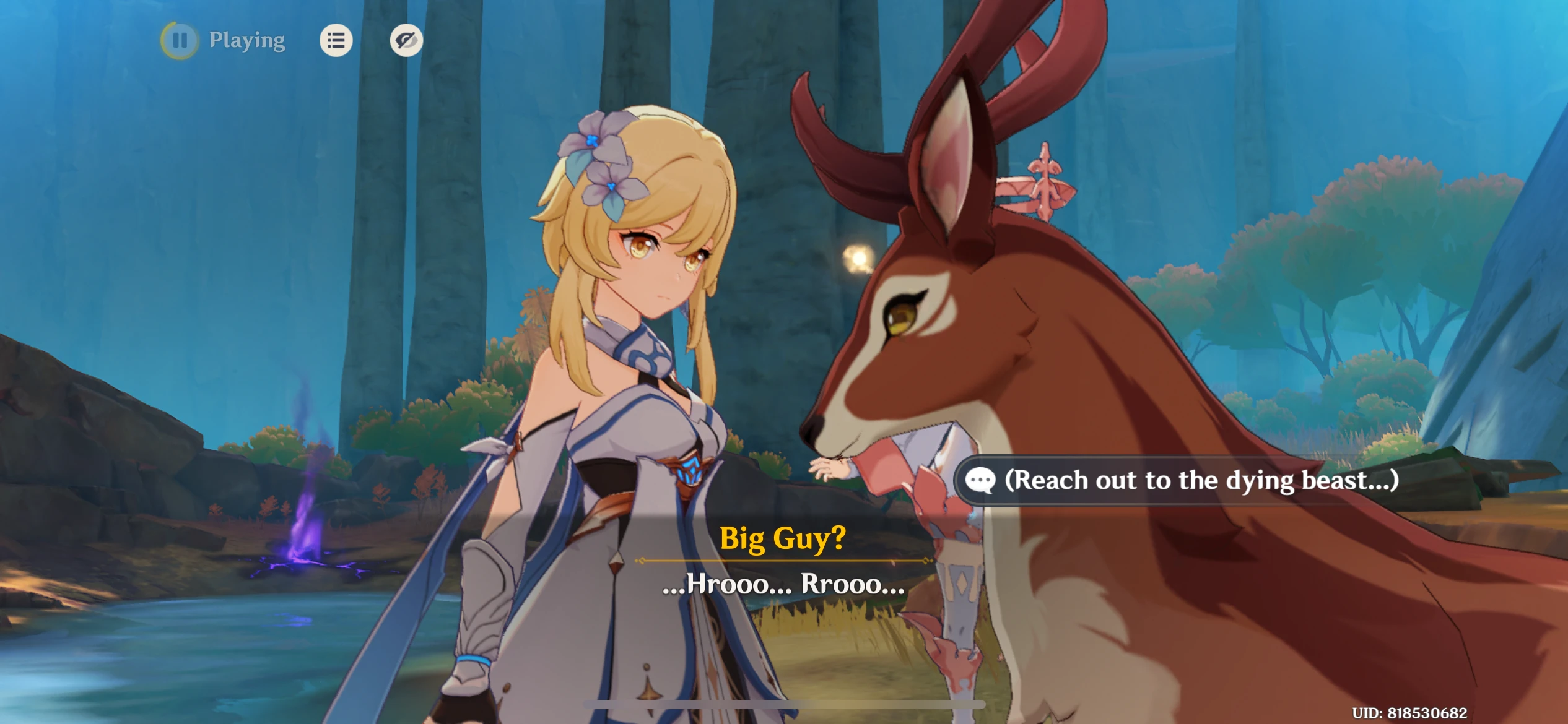 CAN THIS RANDOM DEER NOT RUIN MY CUTSCENE?!?! Genshin Impact | HoYoLAB