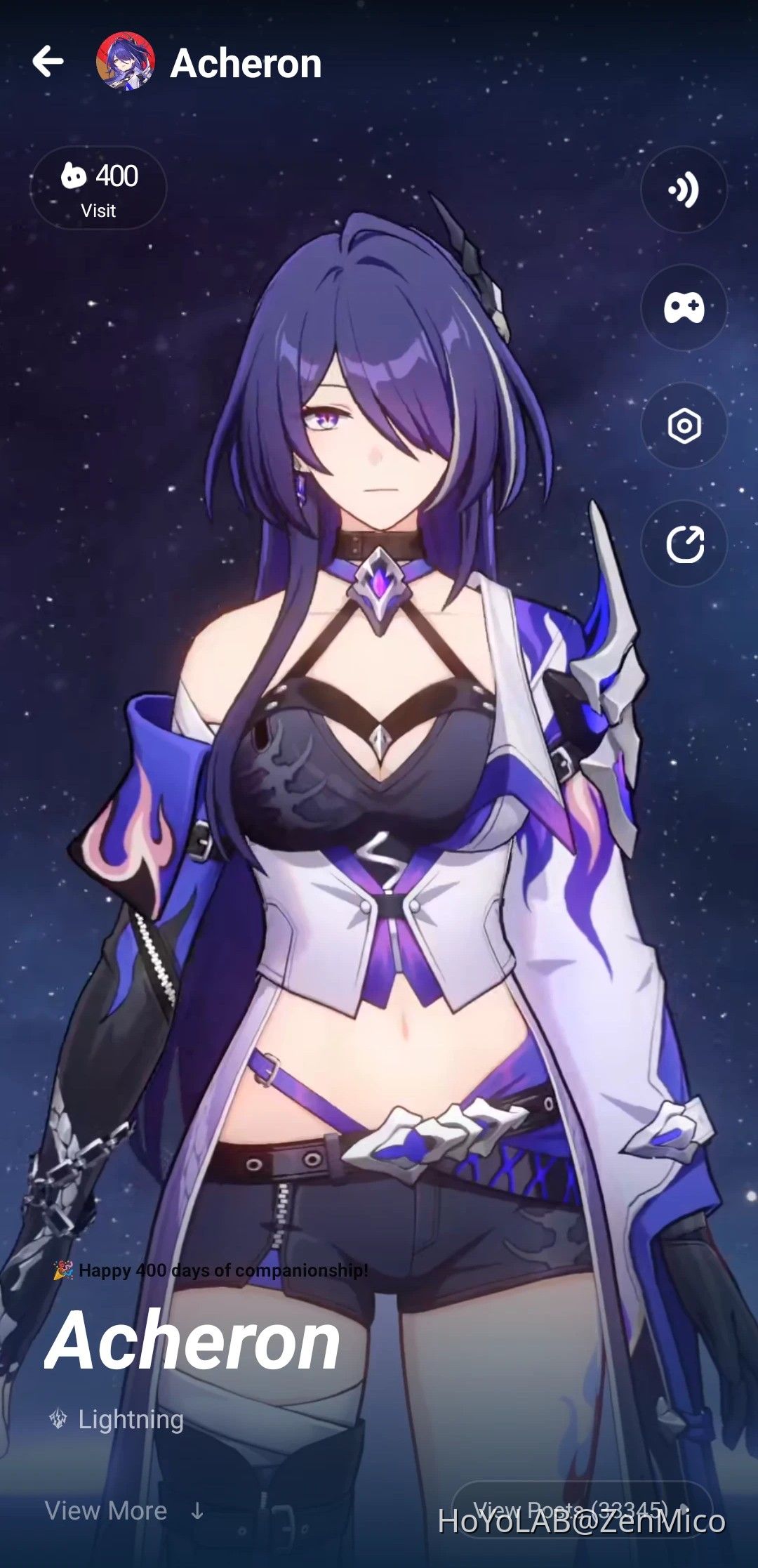 400 days Acheron, Jingliu, Seele Honkai: Star Rail | HoYoLAB