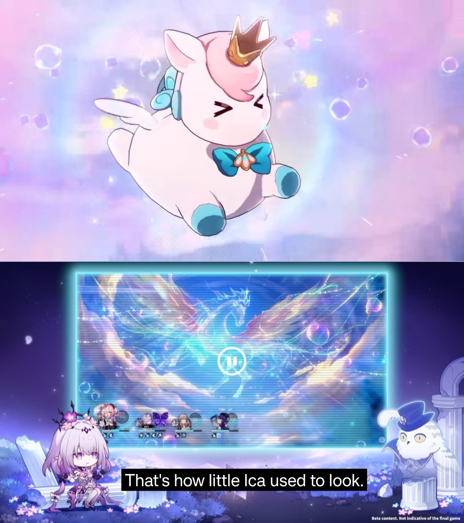You're telling me that this is how little Ica use to look !!?? Honkai ...