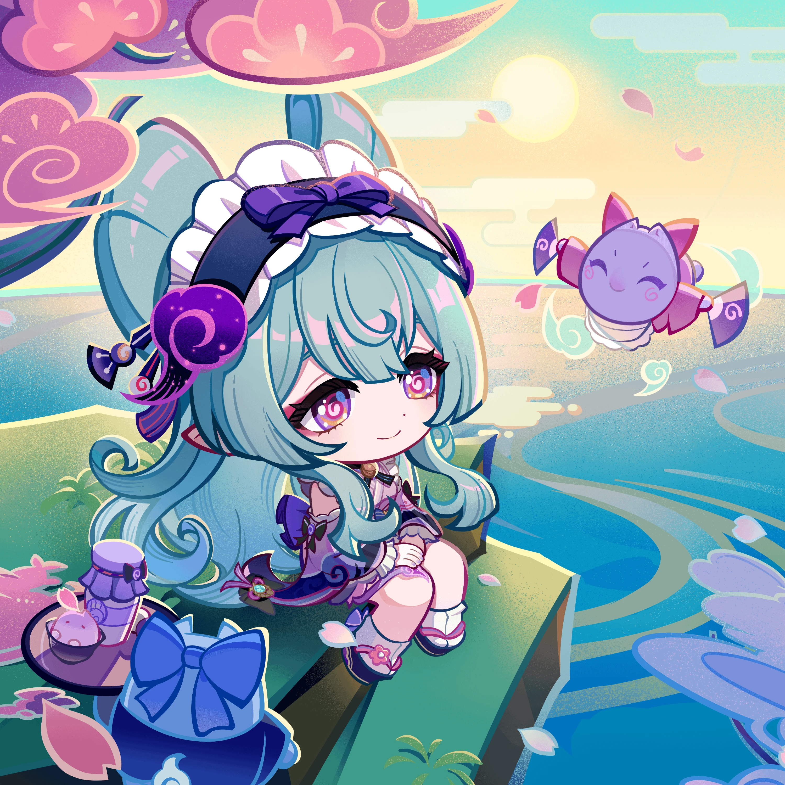 Some Mizuki pics+memes cuz she's so cutesy🎀 Genshin Impact | HoYoLAB