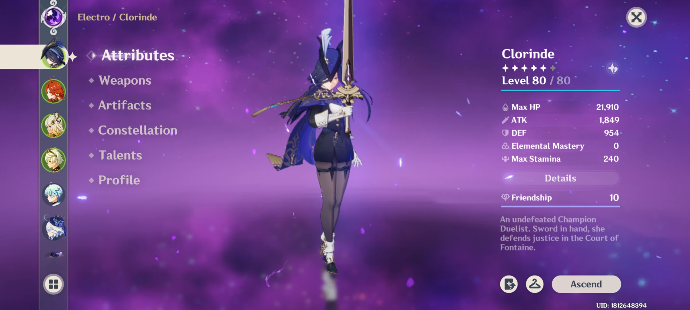 CHLORINDE BUILD Genshin Impact | HoYoLAB