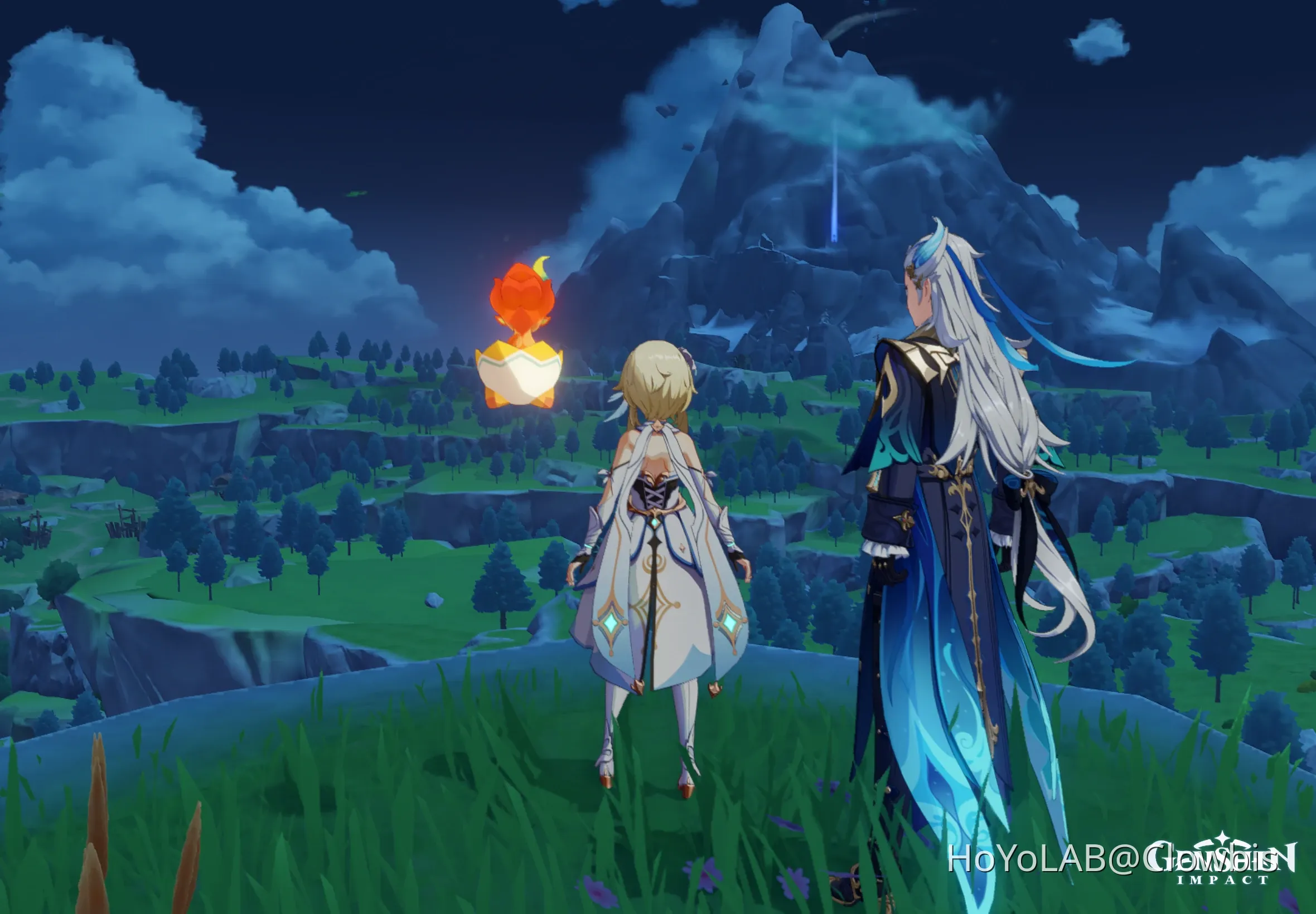 Hydro dragon and lumine Genshin Impact | HoYoLAB