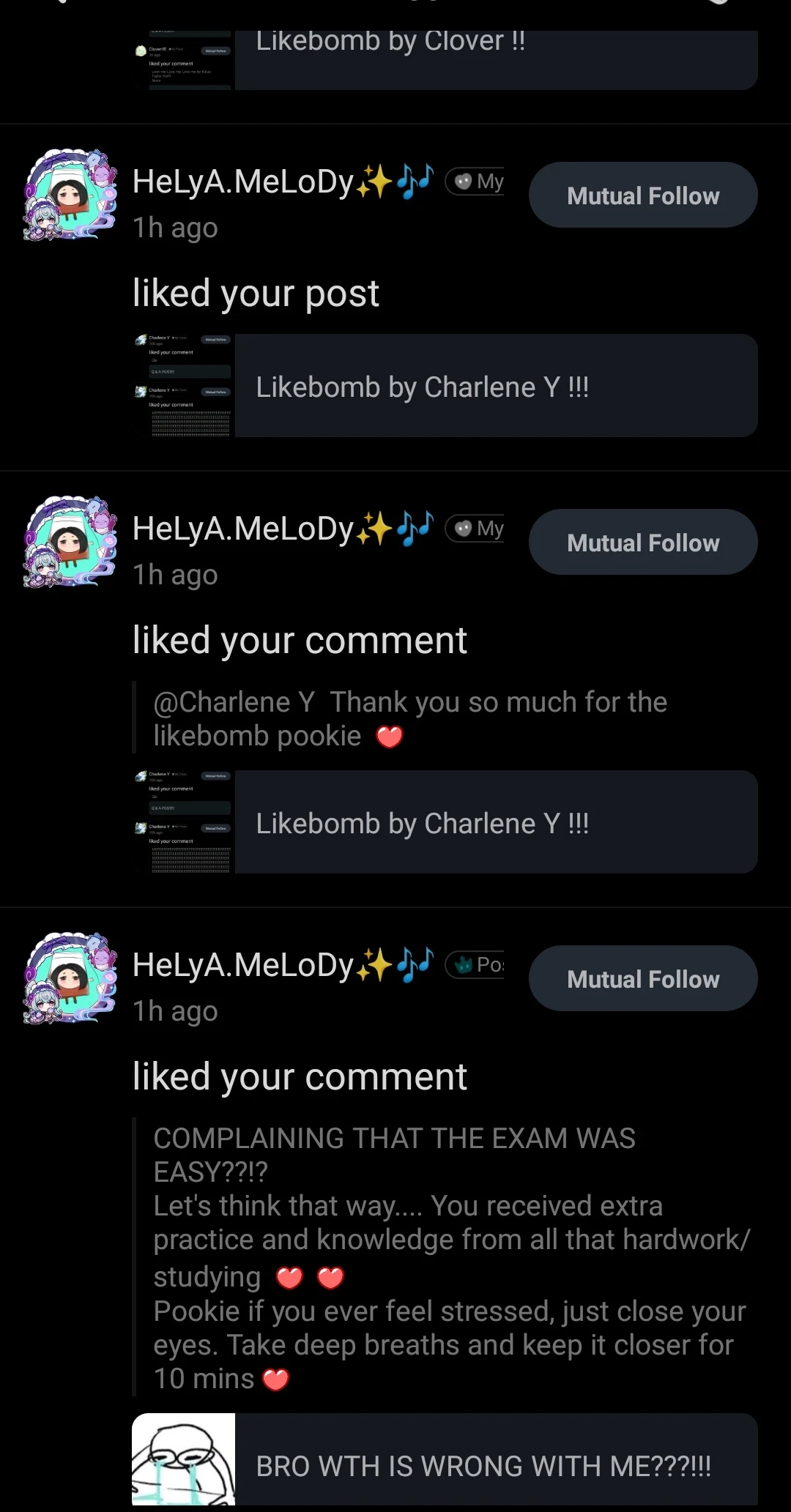 HUGE LIKEBOMB by HeLyA.MeLoDy 🎶 !! | HoYoLAB