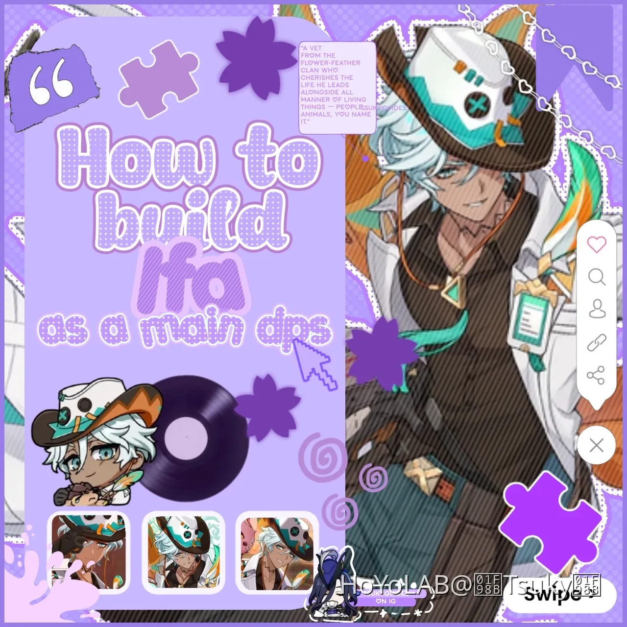 How to build Ifa as a main dps!💗 Genshin Impact | HoYoLAB