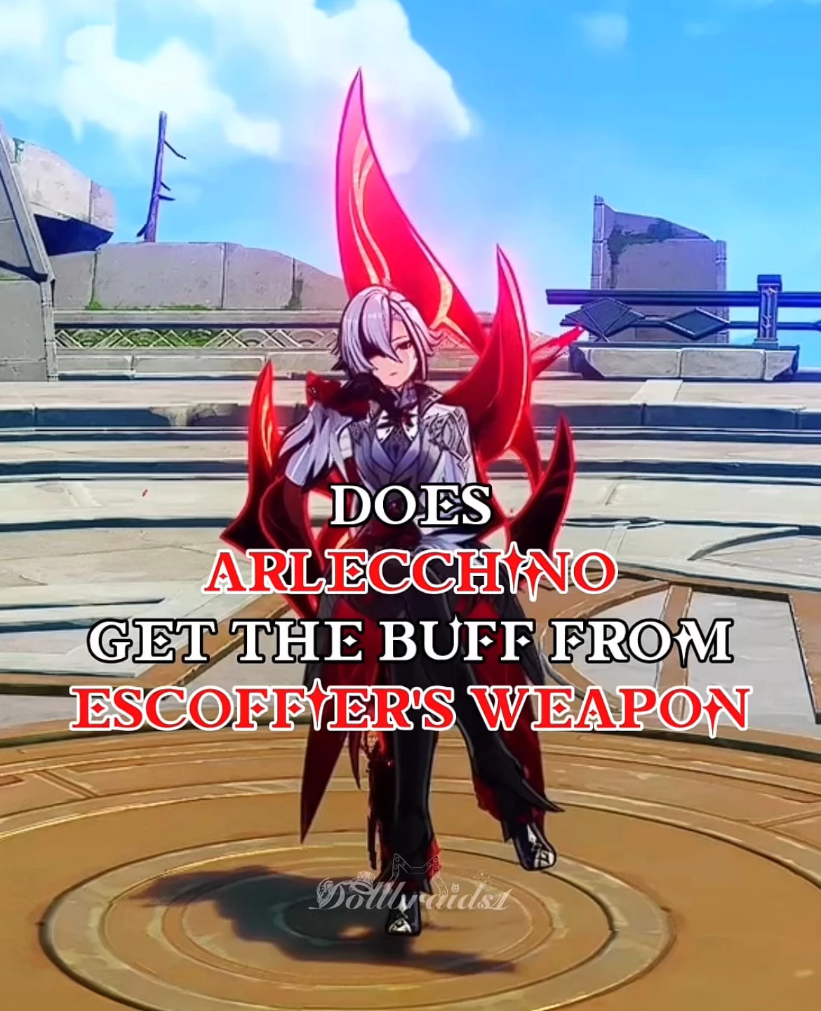Does Arlecchino get the buff from Escoffier's weapon? Genshin Impact ...