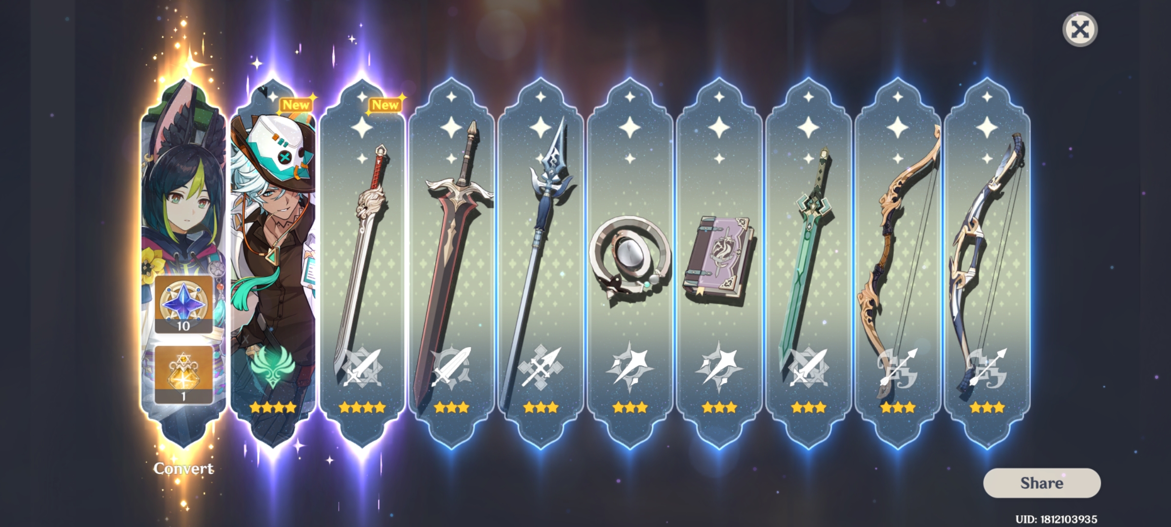 ‌20 pull for Navia and i lost my 50/50:( but Ifa came home ~~ Genshin ...