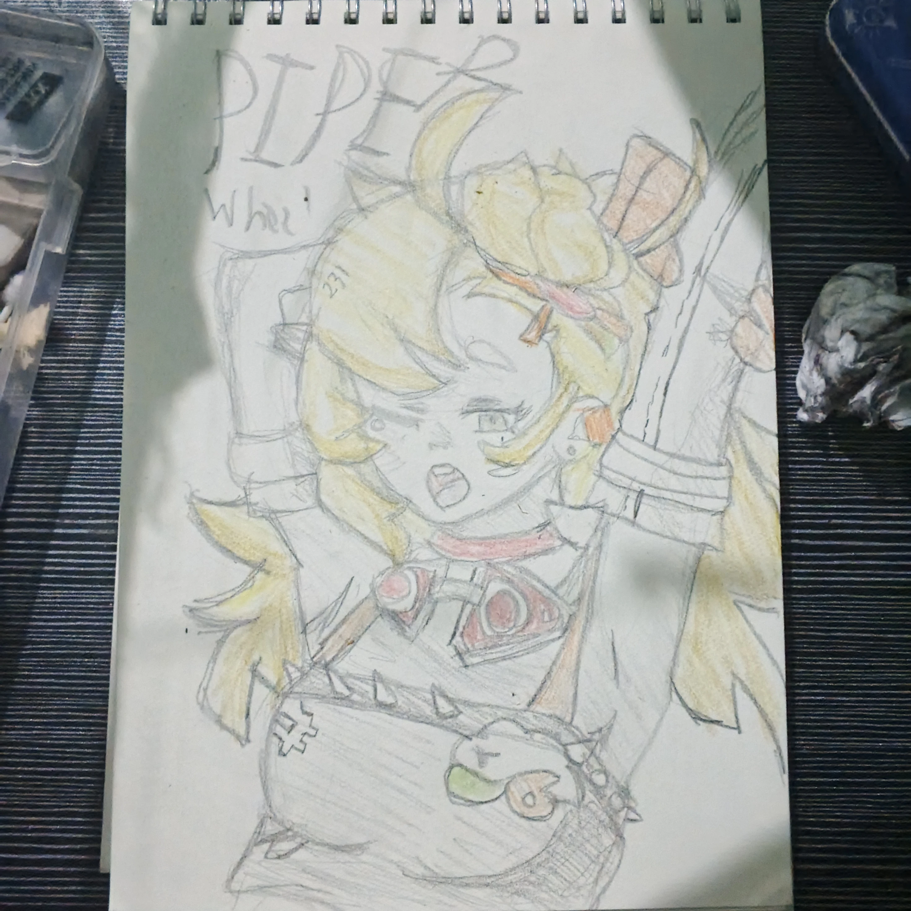 Piper and billy drawing I did Zenless Zone Zero | HoYoLAB