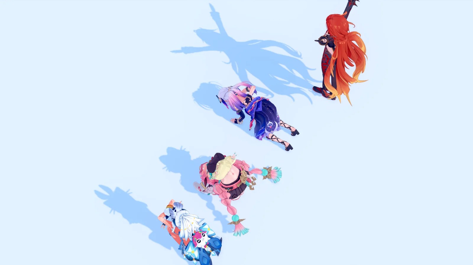 That cat shadow trend with Natlan characters Genshin Impact | HoYoLAB