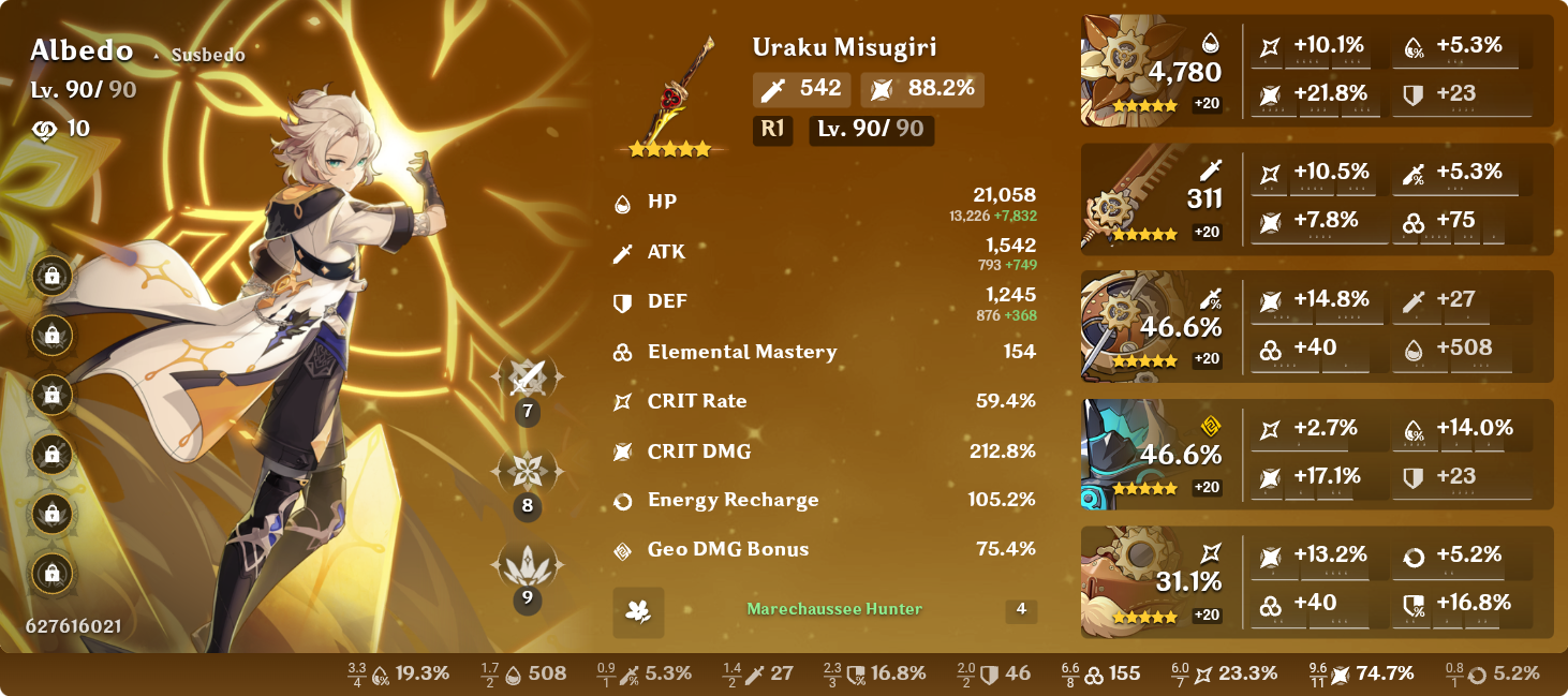 Attempting to main dps my Albedo :3 Genshin Impact | HoYoLAB