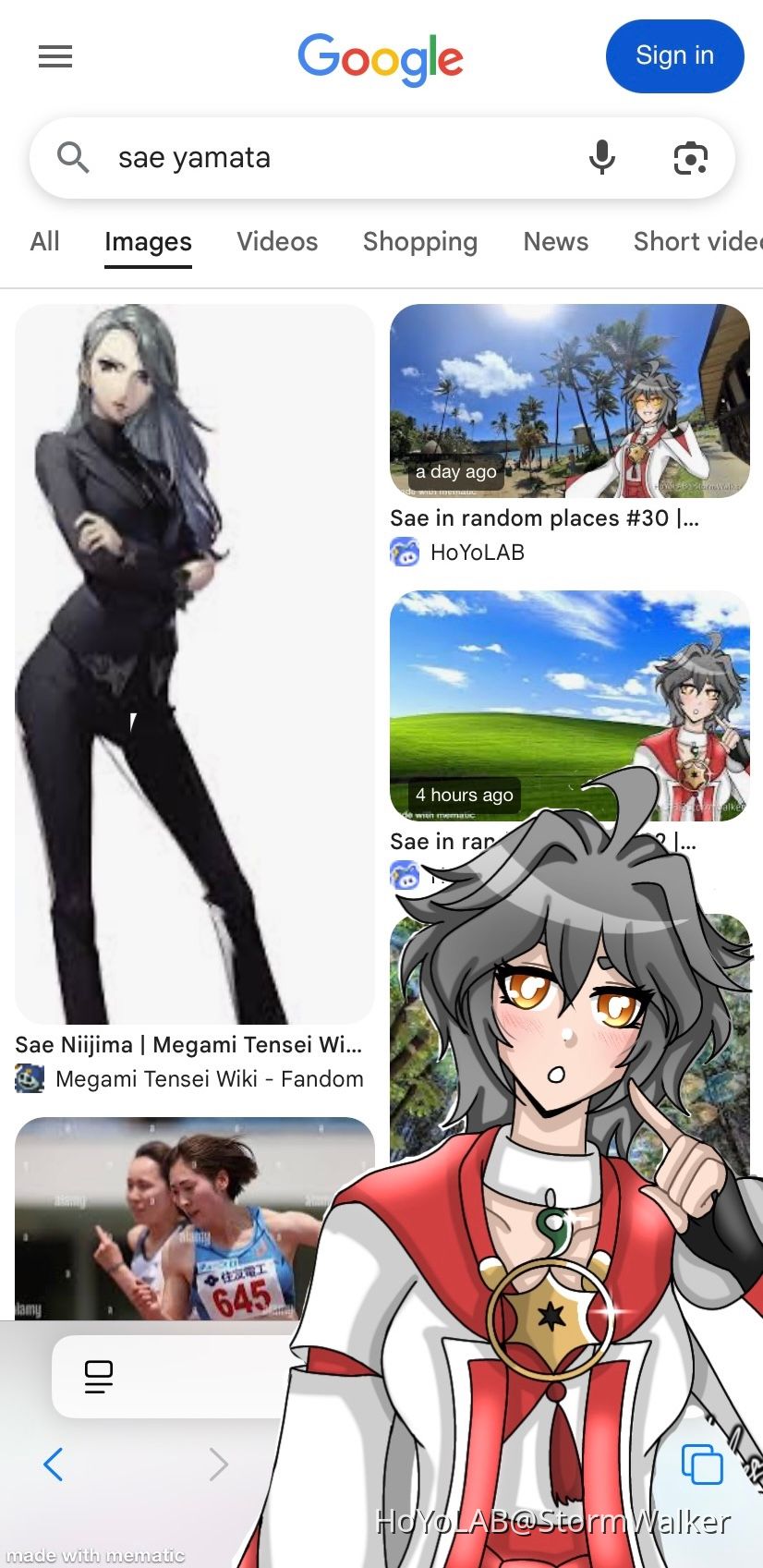 Sae in random places #35 + sae in new drip | HoYoLAB