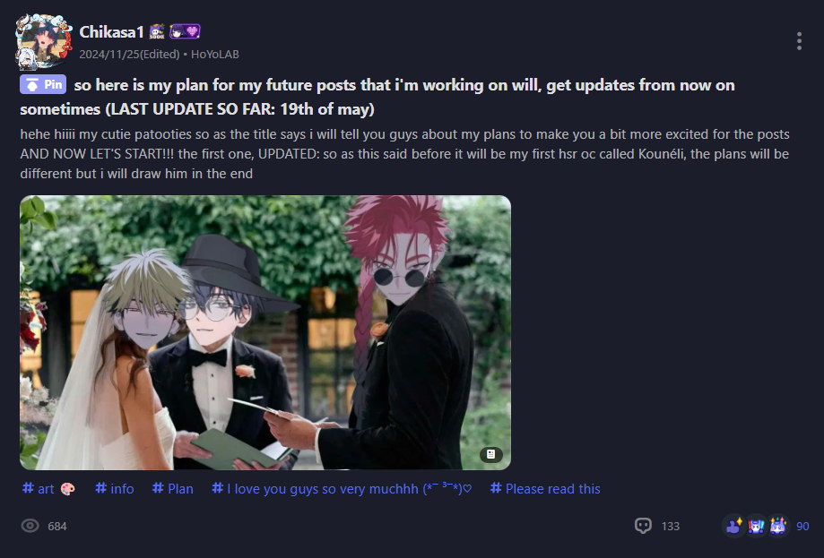 hiii guys please check out the updated version of my pinned post so you know some more stuff ...