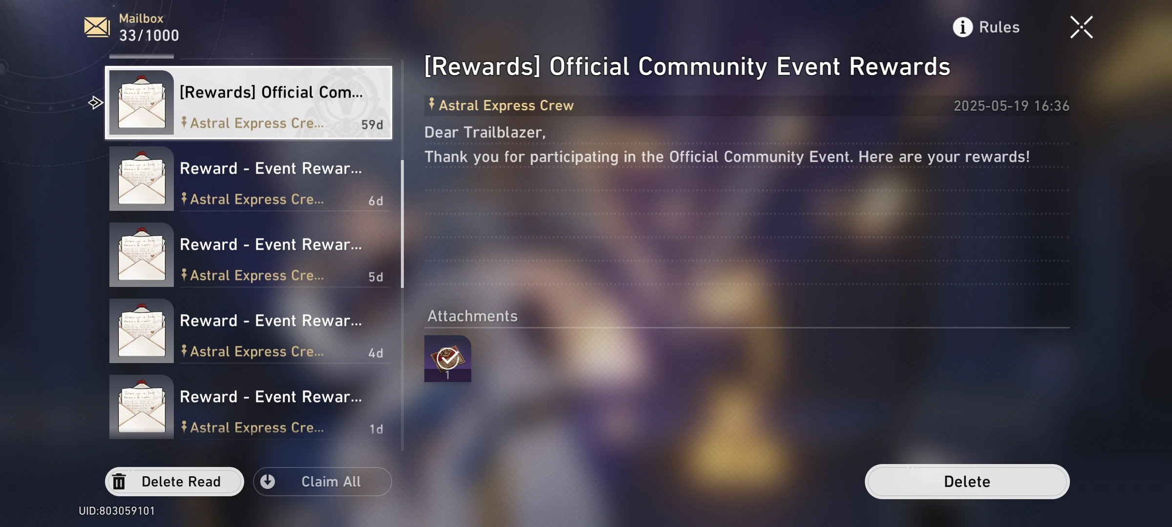 So now I've turned into a P2P player!!! i was F2P BTW...T-T Honkai ...