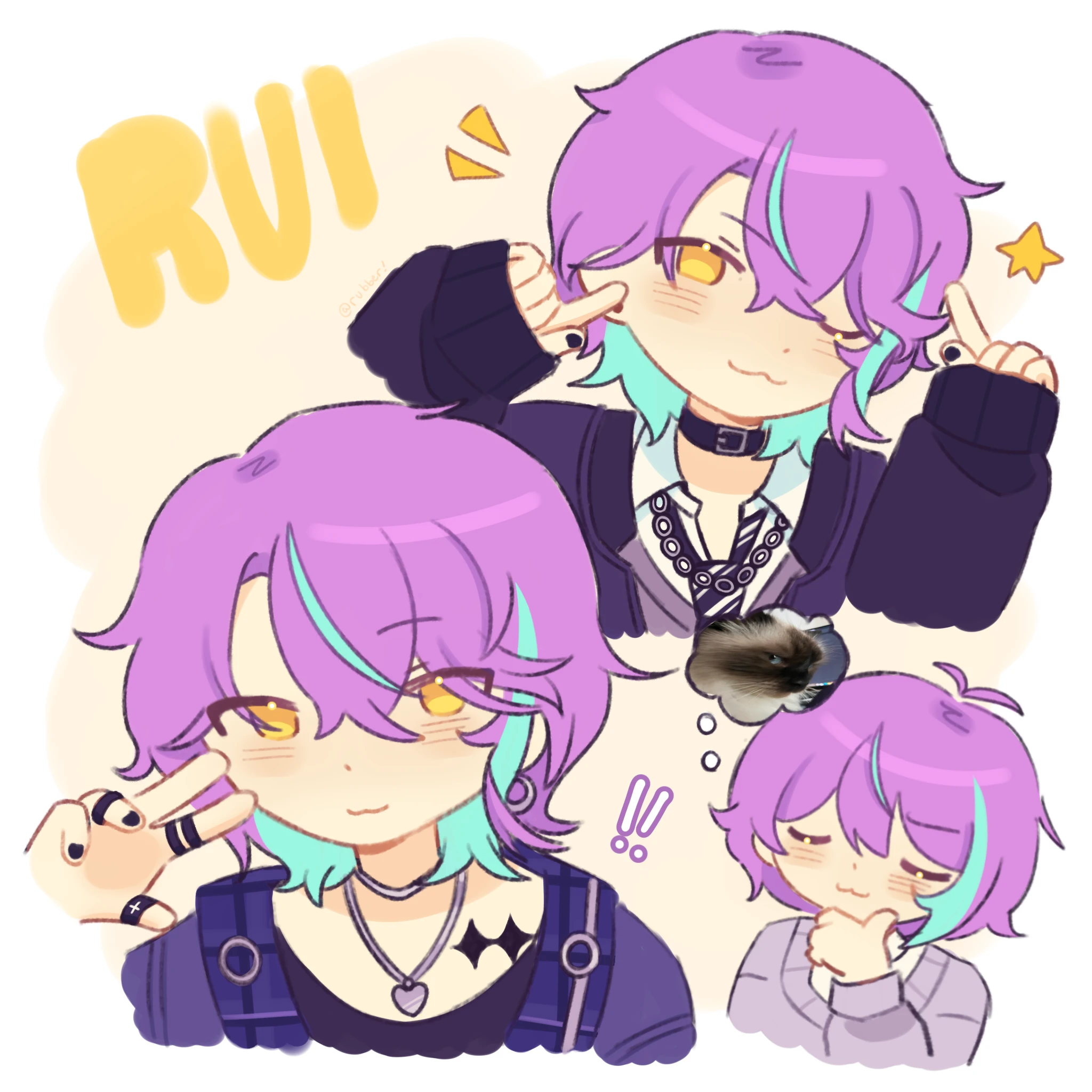 🎈 Rui fanart ! | HoYoLAB