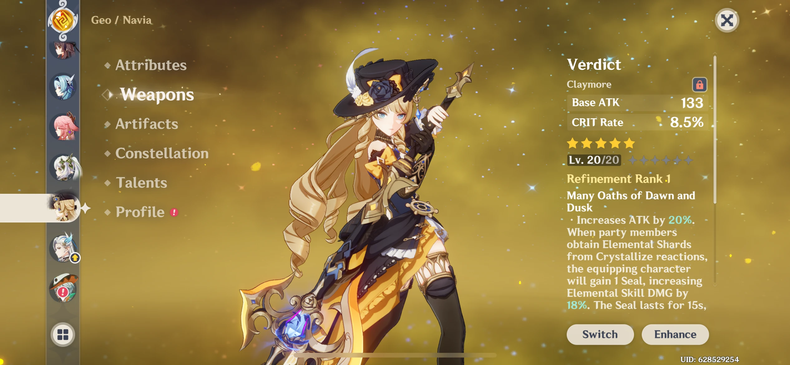 Signature weapon obtained Genshin Impact | HoYoLAB