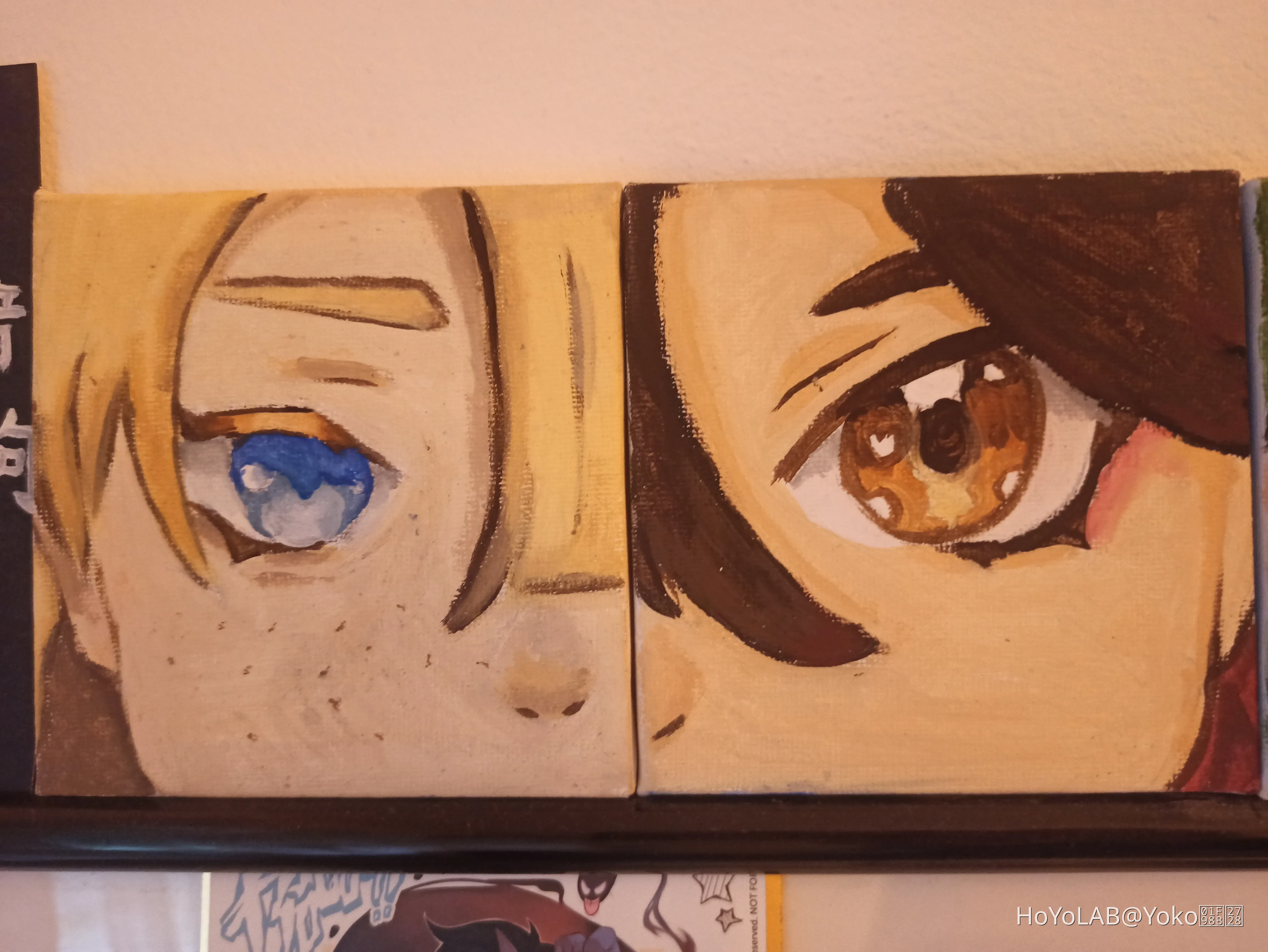 Lionfish eye drawing