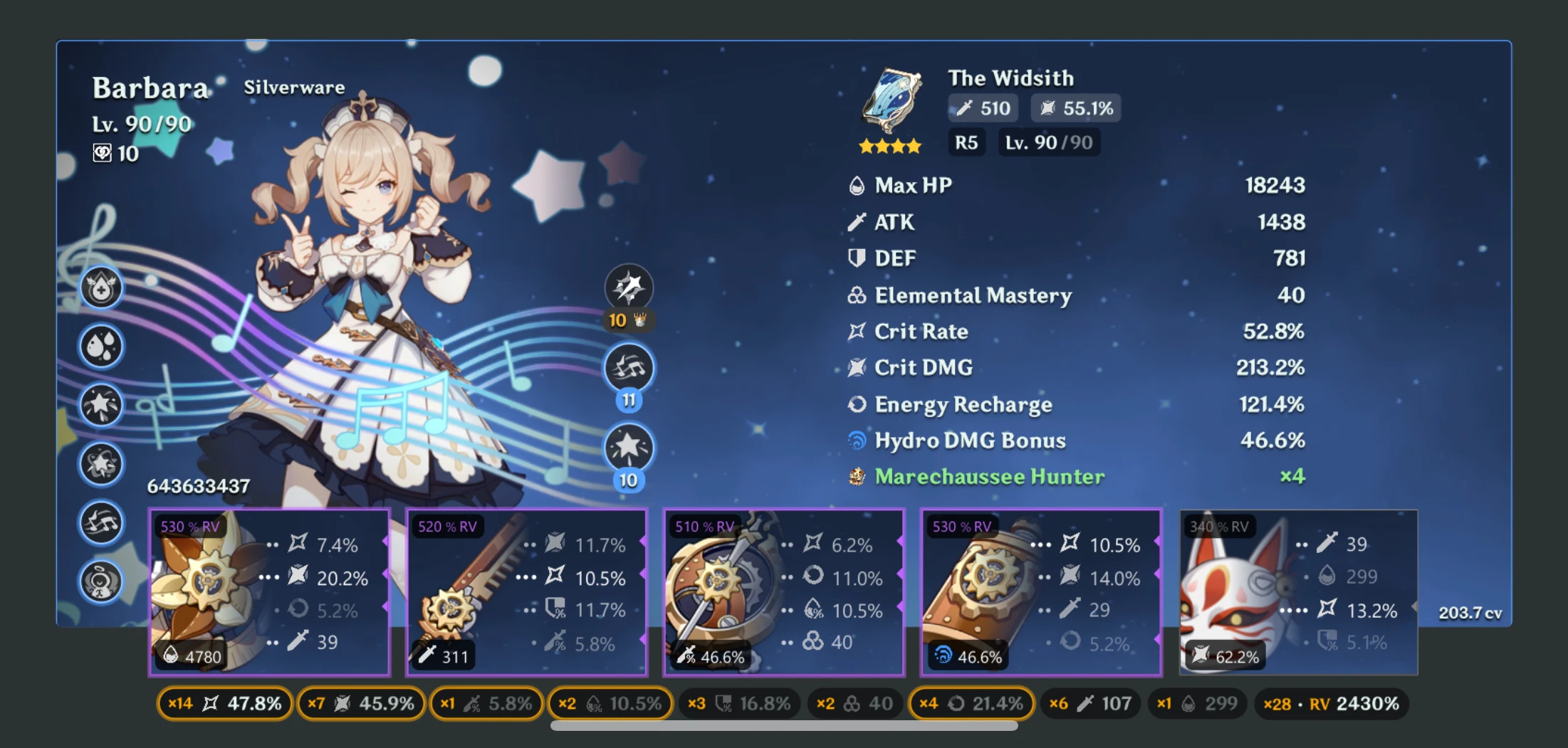 DPS Barbara Freeze Comp!!! Genshin Impact | HoYoLAB