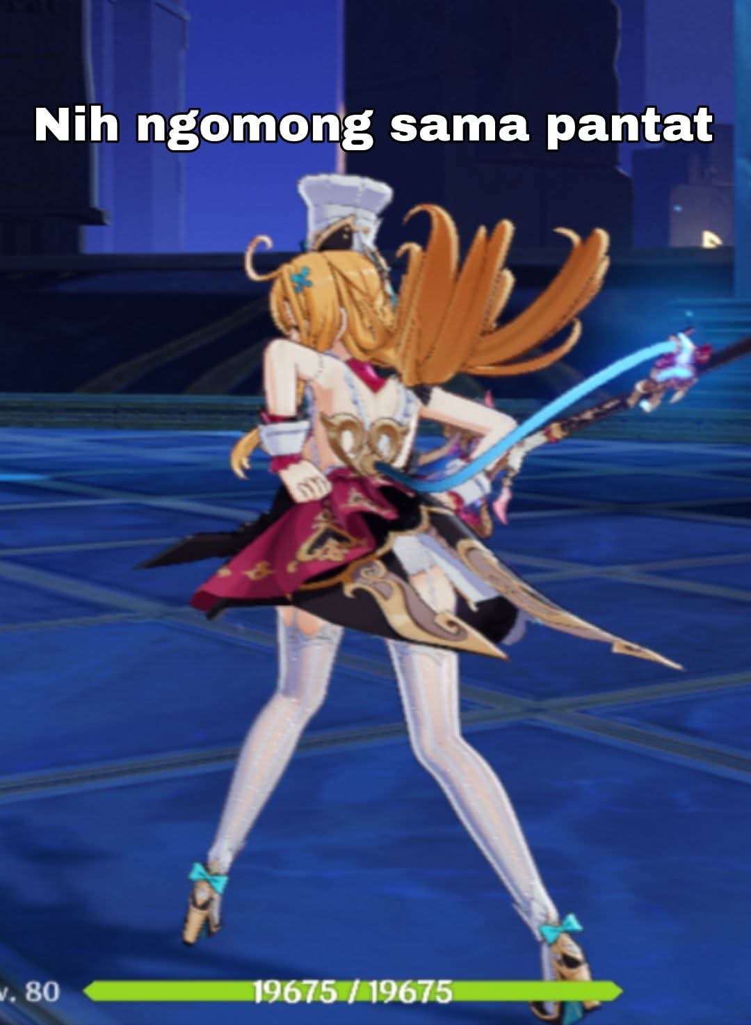 Nih meme lebih cocok sama dia daripada Varesa wkwkwk Genshin Impact ...