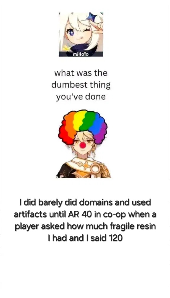 So Resin is Actually Useful Genshin Impact | HoYoLAB