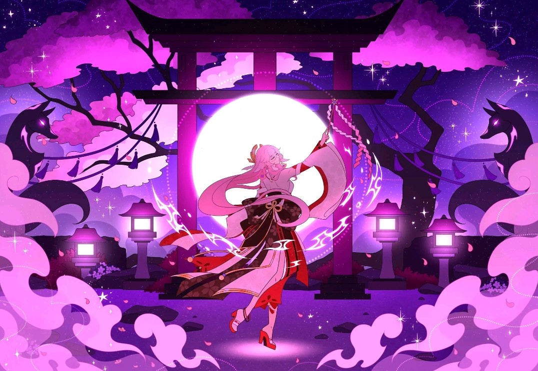 Dancing Yae Miko Genshin Impact | HoYoLAB