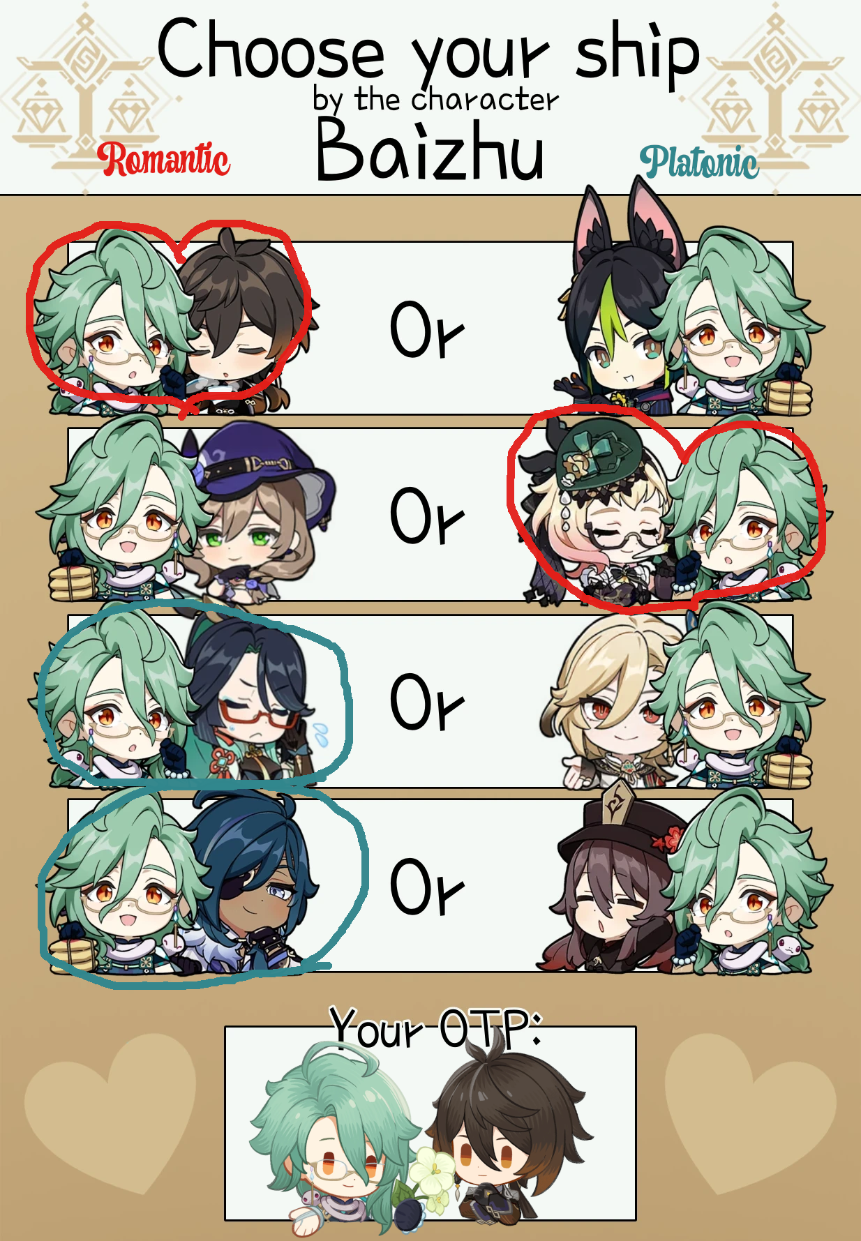 My chose your ships with Liyue Men Genshin Impact | HoYoLAB