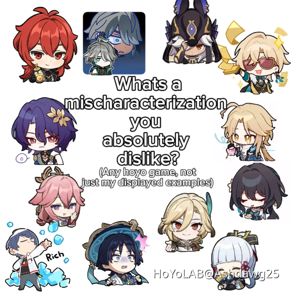 Which hoyo mischaracterization do you genuinely dislike? (Any hoyo ...