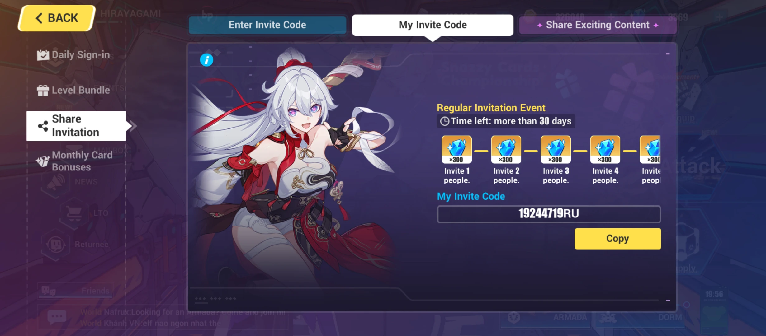 Honkai impact 3 can we exchange codes Honkai Impact 3rd | HoYoLAB