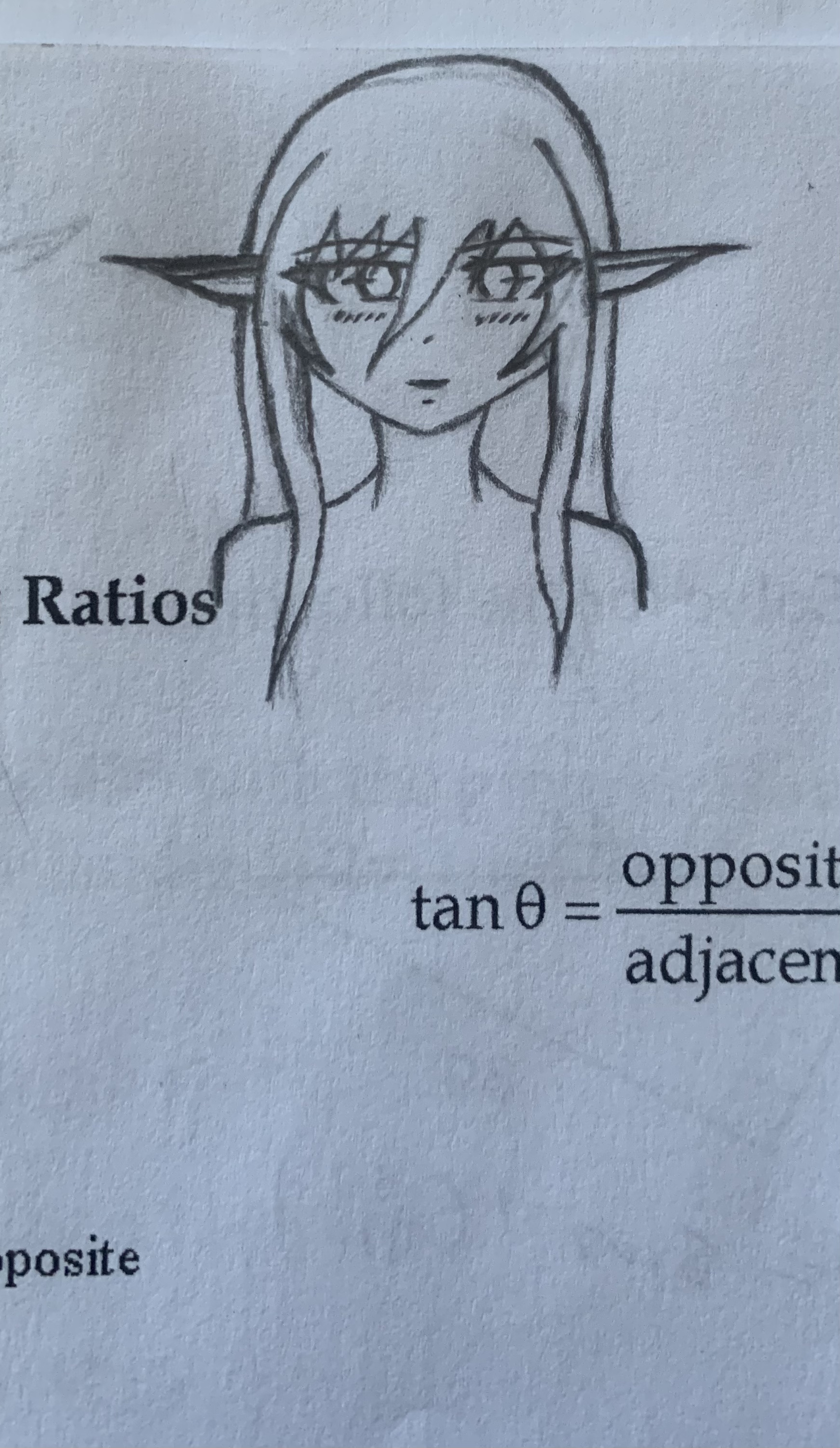 Drawings I used to do in math class… 😇 | HoYoLAB
