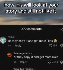 “or they copy it and get more likes 😭” | HoYoLAB