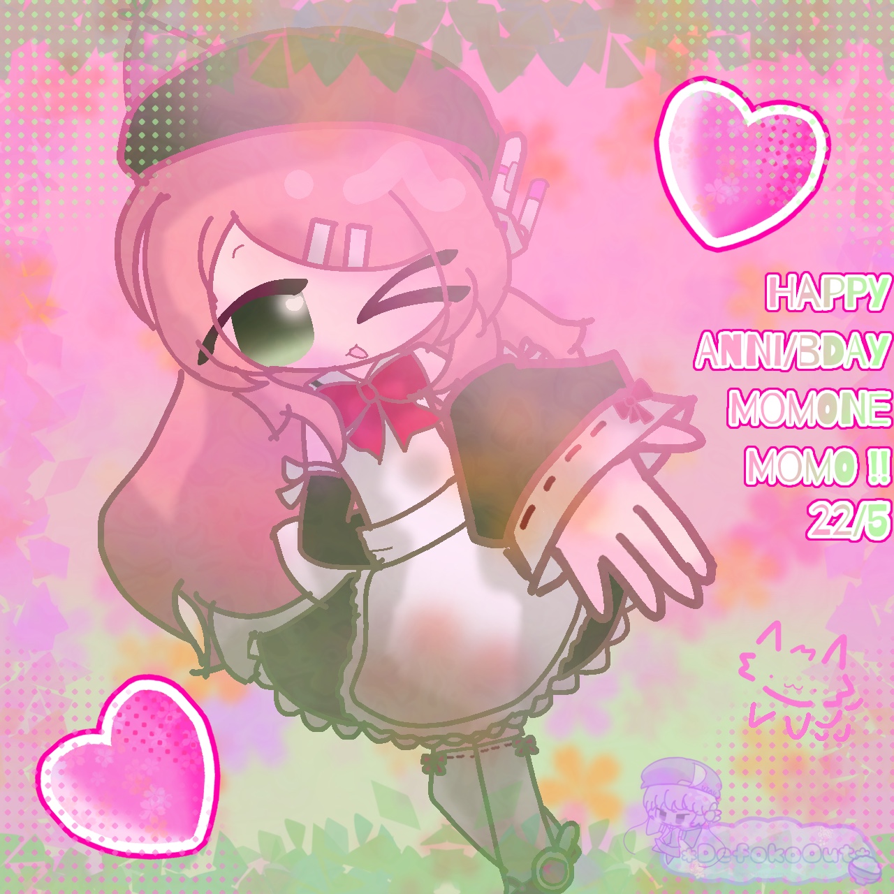 Happy Anni/Bday Momone Momo :D | HoYoLAB