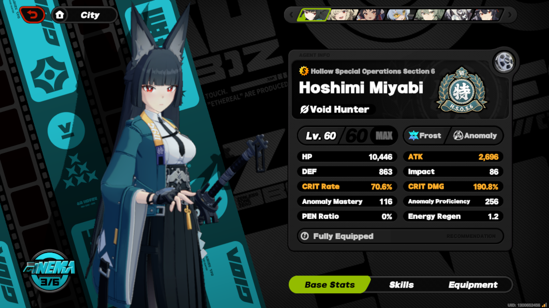 UPDATE ON MY MIYABI STATS Zenless Zone Zero | HoYoLAB