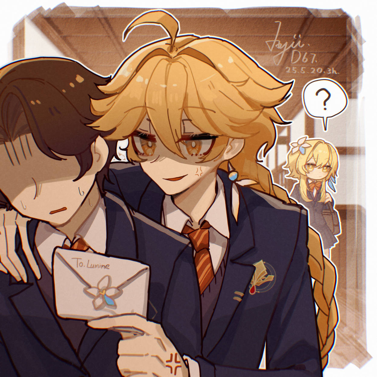 Aether bị con em gái hiểu lầm 😆 Genshin Impact | HoYoLAB