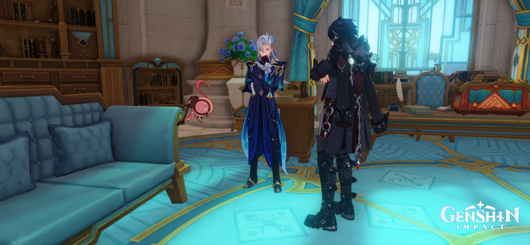 Cacucu and the 2 VIPs Genshin Impact | HoYoLAB