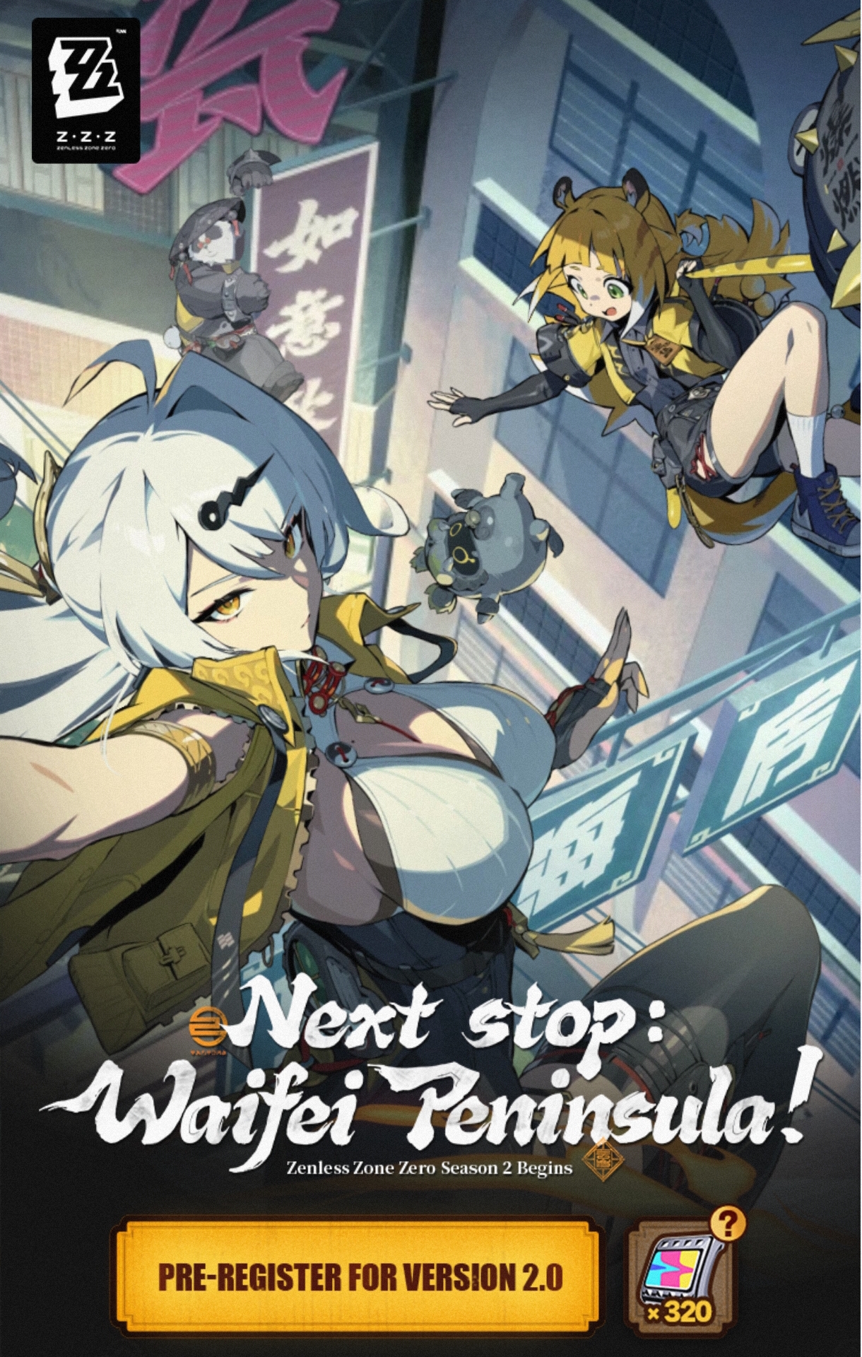 Pre-register for ZZZ 2.0 Zenless Zone Zero | HoYoLAB