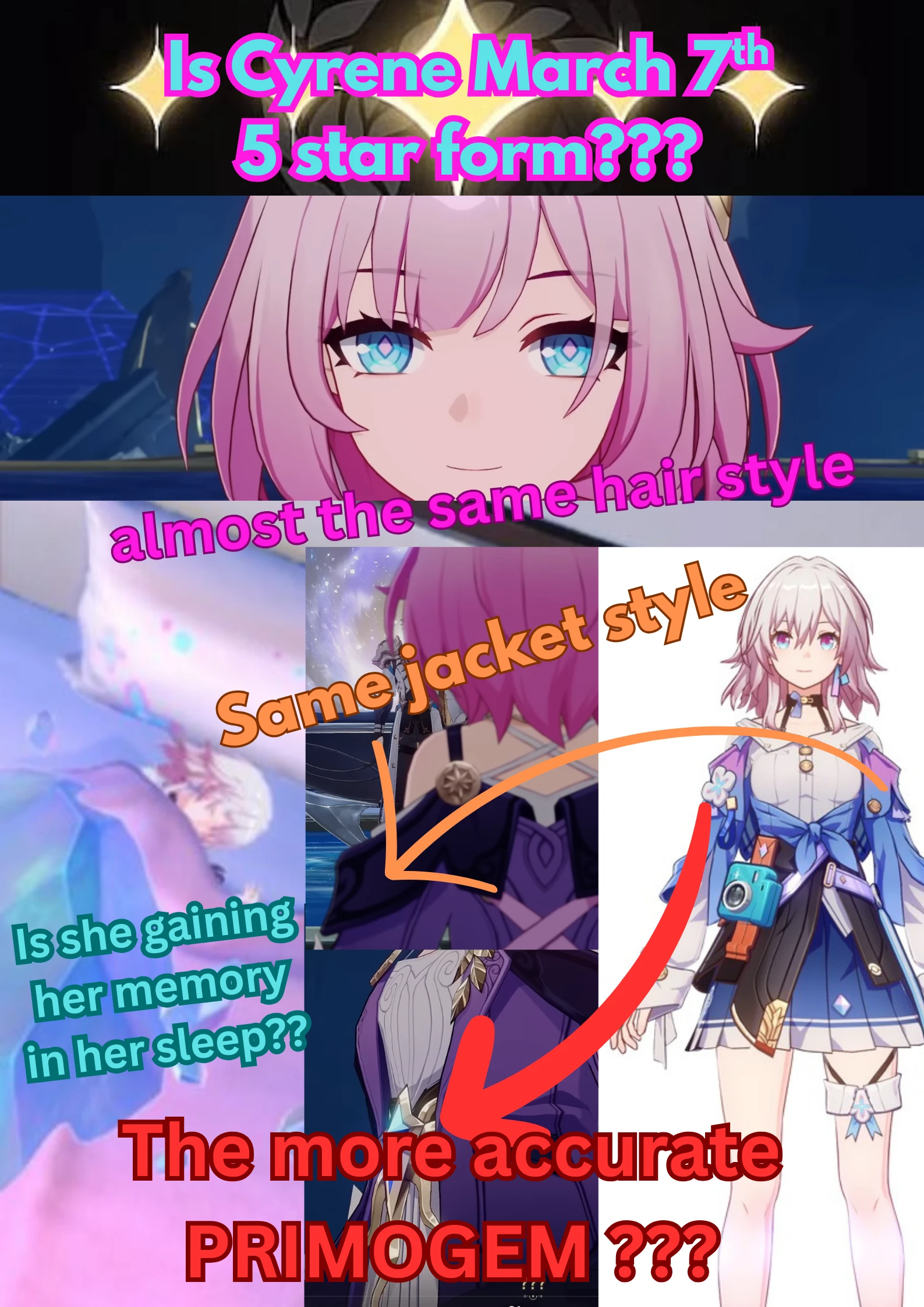 🌸March 7th is Cyrene??? ️ Honkai: Star Rail | HoYoLAB