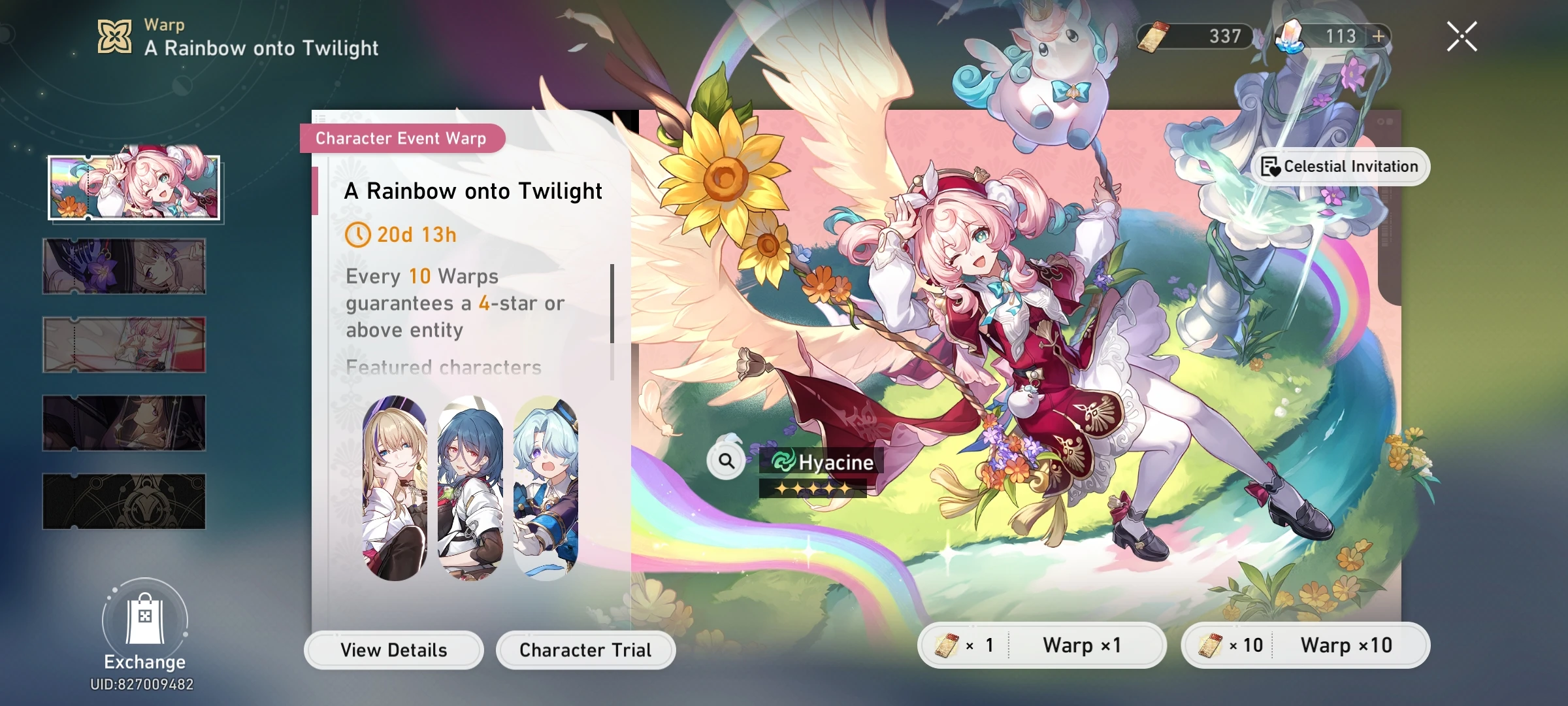 Tickets Needed = E6S1 Honkai: Star Rail | HoYoLAB