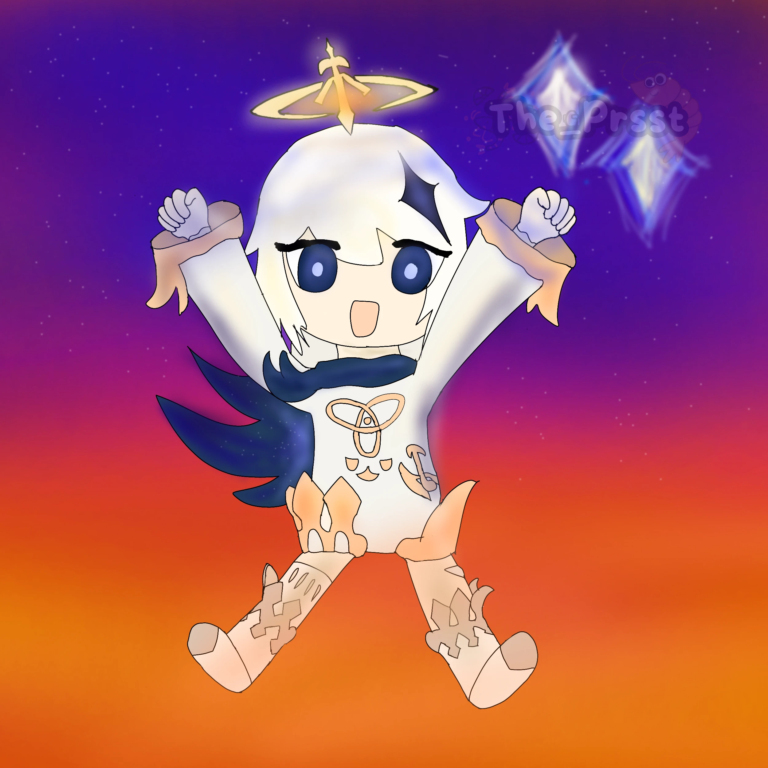 Paimon fanart Genshin Impact | HoYoLAB
