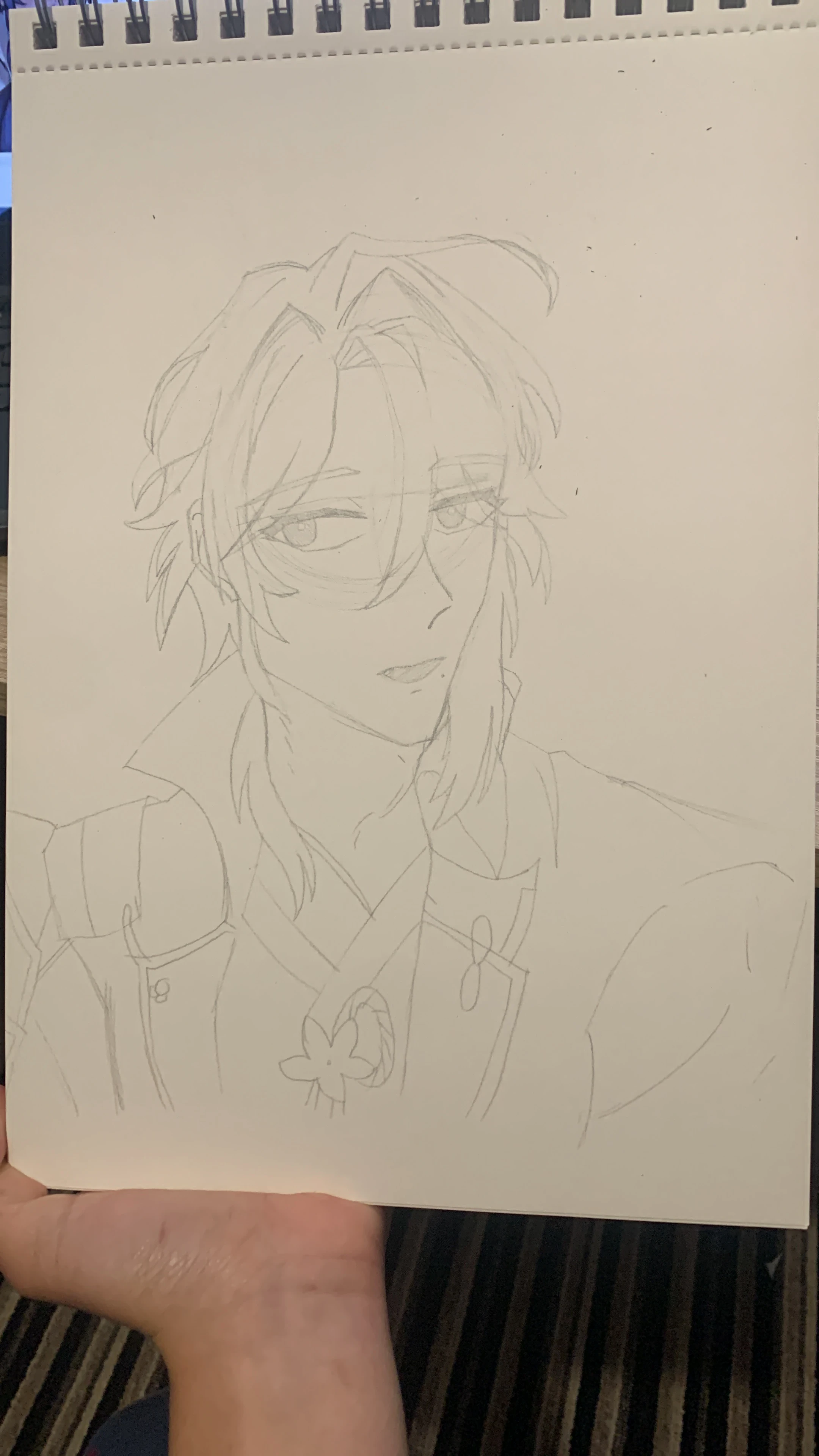 I drew Ayato Genshin Impact | HoYoLAB