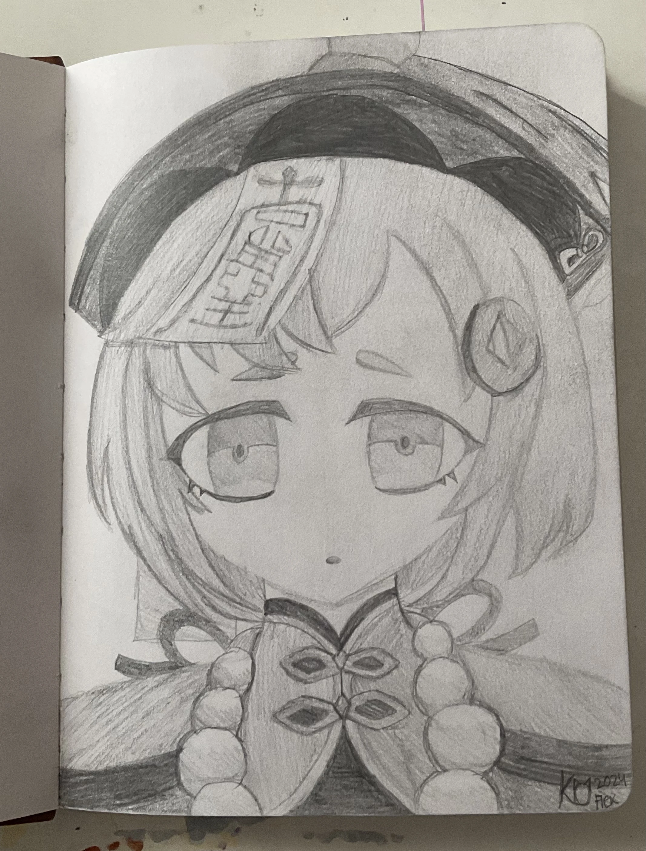 Qiqi drawing Genshin Impact | HoYoLAB