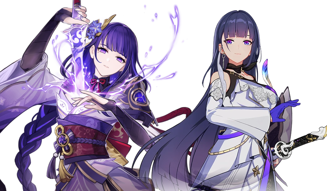 Why Do These Two (Raiden Shogun and Raiden Mei) Look Like Twins Honkai ...