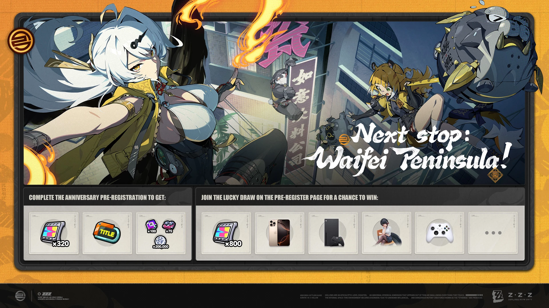 I’d appreciate if you help me by clicking my pre-register link! Zenless ...